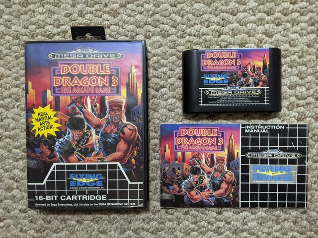 DOUBLE DRAGON 3 Sega Mega Drive Complete UK PAL 💥 £114.99 - PicClick UK