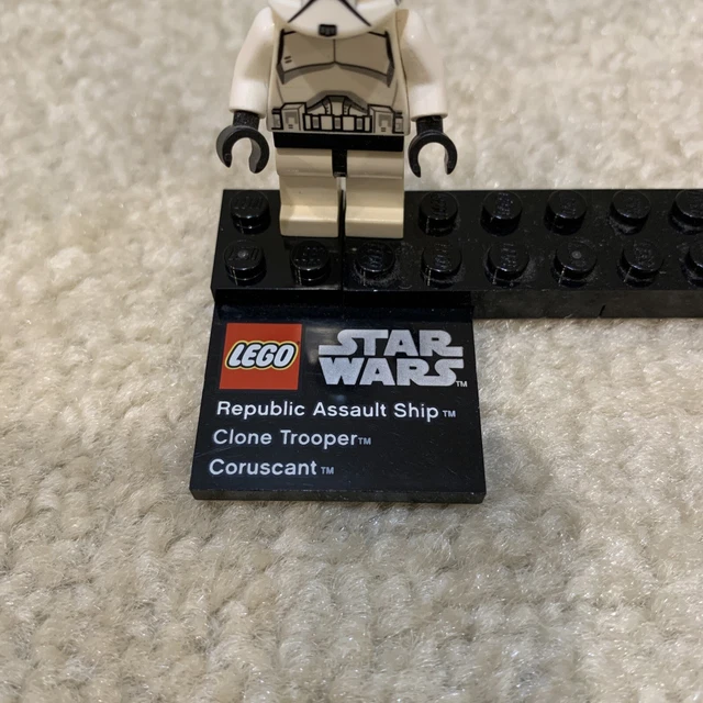 LEGO STAR WARS 75007 Republic Assault Ship and Coruscant Building Toy ...