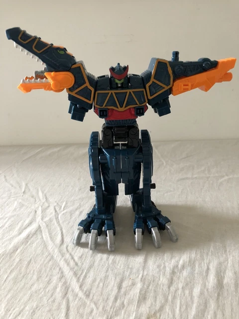 POWER RANGERS DINO Charge Spinosaurus Megazord Very RARE comes With 12 ...