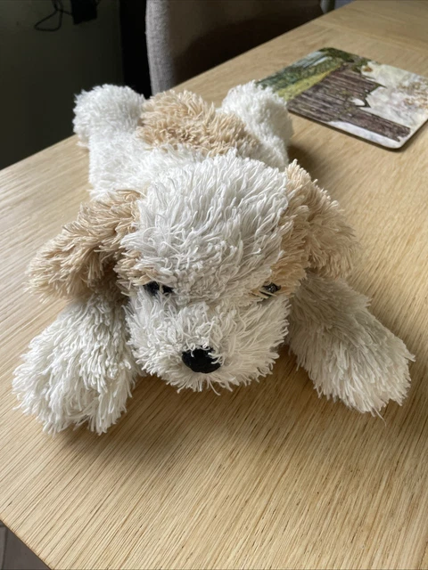 VINTAGE GIFTWORKS 12” 30Cm Junction 18 J18 Beige Brown Puppy Dog Soft ...