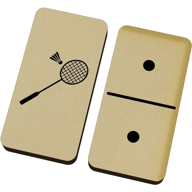 'BADMINTON RACKET' DOMINO Set & Box (DM00041274) £17.99 - PicClick UK