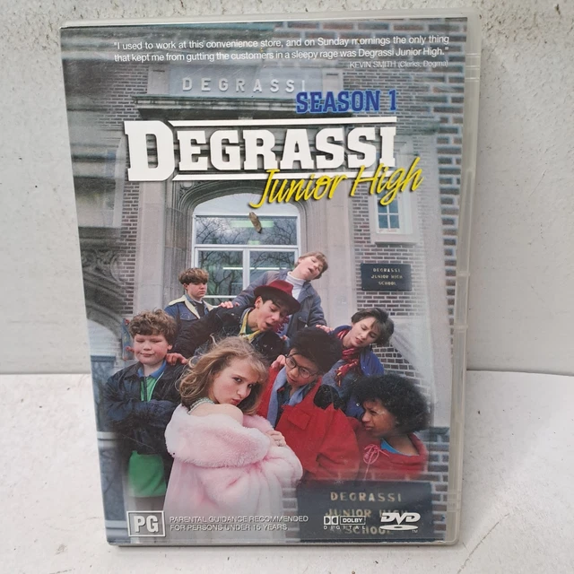 DEGRASSI JUNIOR HIGH Dvd Complete Season 1 Region 4 Vgc (4) $16.99 ...