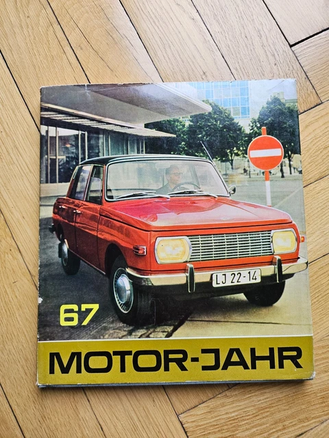 &MOTOR-JAHR&, DDR, TRANSPRESS, Jahrgang 1967: IFA Trabant/Wartburg/Barkas/Robur EUR 5,00 ...