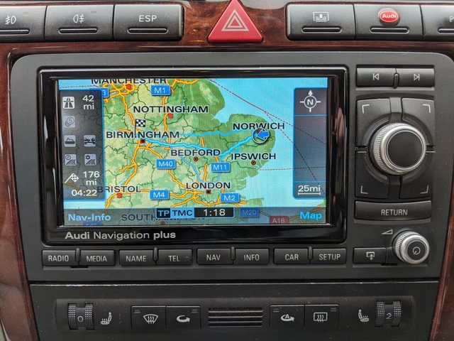 2024 AUDI S3 A3 A4 Rns-E Navigation Plus Sat Nav Disc Uk Firmware ...