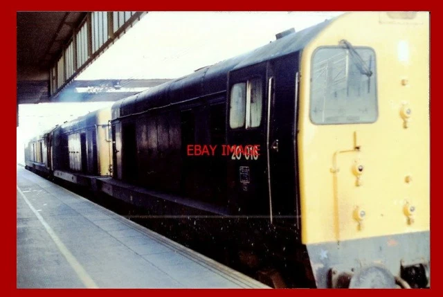 PHOTO BR Class 20 Loco No 20016 £1.45 - PicClick UK
