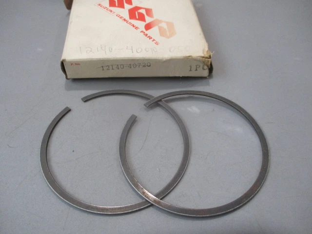 NOS SUZUKI OEM Piston Ring Set 0,50 1976 RM250 12140-40720 EUR 16,42 - PicClick FR