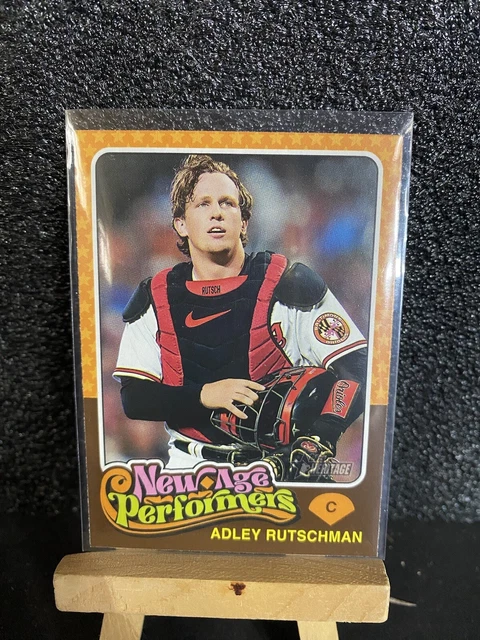 ADLEY RUTSCHMAN 2024 Topps Heritage #NAP-9 New Age Performers Orioles ...