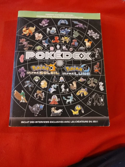 POKÉDEX POKÉMON ULTRA Soleil Lune Guide Officiel Nintendo 3Ds Fr EUR 49,90 - PicClick FR