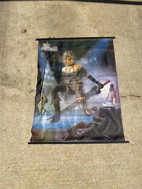 FINAL FANTASY X-2 Paine Wall Scroll Cloth Fabric OOP Very Rare!!! £64. ...