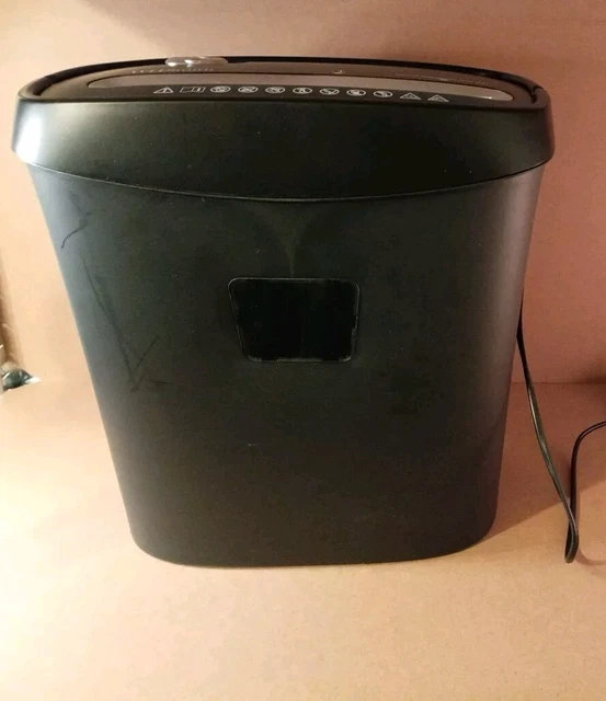 WHSMITH PAPER SHREDDER OS05OC Max.6 Sheets/One Time A4 Document Letter ...