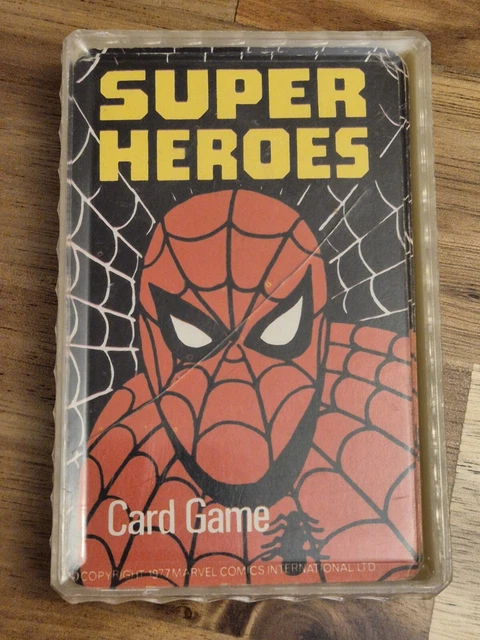 MARVEL HEROES & Villains Top Trumps Rare Vintage Card Game 1970s ...