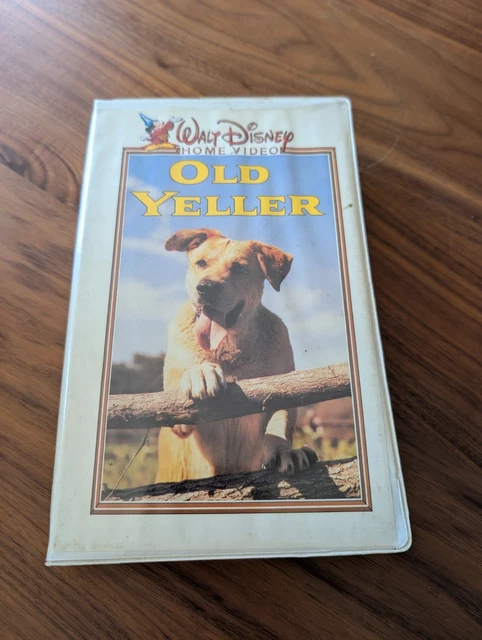 OLD YELLER WALT Disney Home Video 1985 Betamax Clamshell NOT VHS $19.98 ...