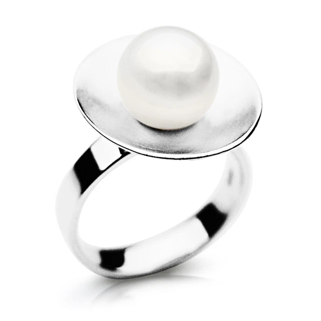 10 MM WHITE Freshwater Pearl Rings pacific pearls® $ 359 Birthday gifts ...