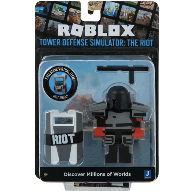 ROBLOX TOWER DEFENSE Simulator The Riot Figure £8.99 - PicClick UK