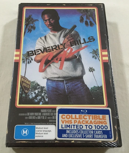 BEVERLY HILLS COP (1984) - JB Hi-Fi Rewind VHS Case Blu-Ray Region B ...