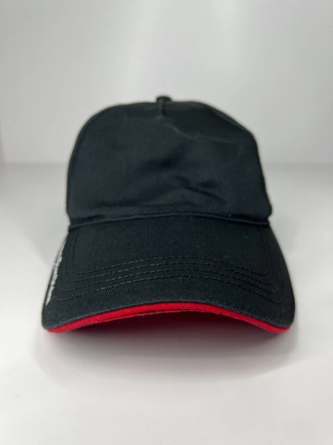 KFC KENTUCKY FRIED Chicken Staff Cap Hat Adjustable OSFM Black Red ...