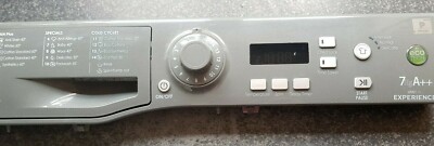 HOTPOINT WMEF742G WASHING machine control panel with top control board ...