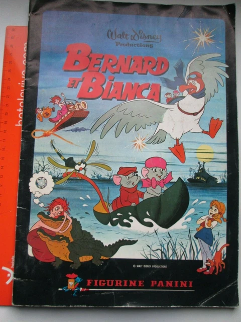 ALBUM PANINI BERNARD ET BIANCA 1977 (grand format) 270 /360 EUR 15,00 ...