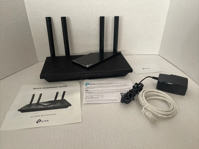 TP-LINK WIFI 6 Router AX1800 Smart WiFi Router Archer AX21 $38.25 ...