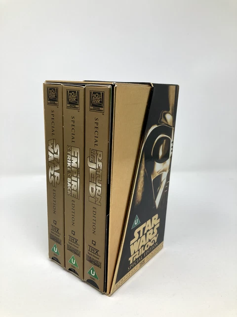 STAR WARS TRILOGY (Special Edition) THX VHS Collection Digitally ...