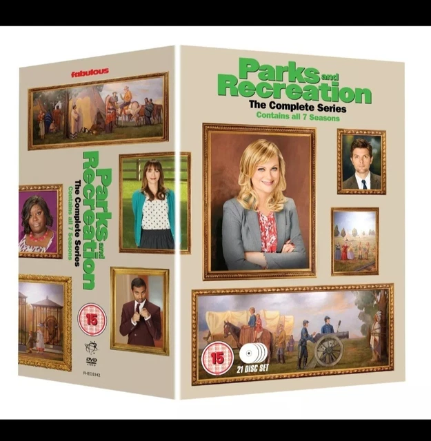 PARKS AND RECREATION: The Complete Series [15] DVD Box Set: FREE ...