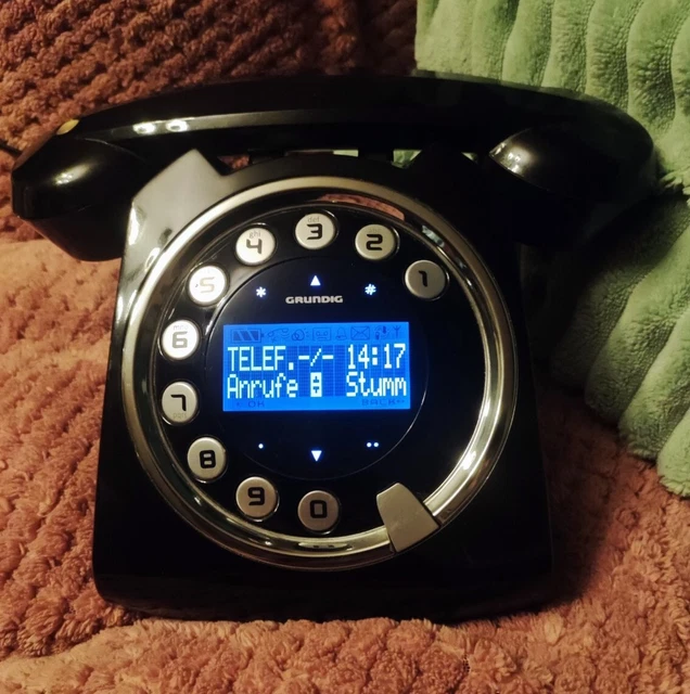 GRUNDIG SIXTY EVERYWHERE Retro Schnurloses DECT Design Telefon ...