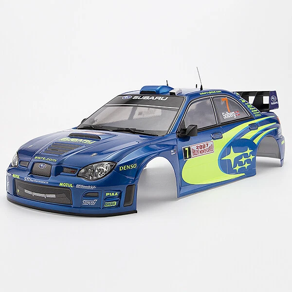 KILLERBODY 1/10 2007 Subaru Impreza STI WRC Rally (190mm) Painted RC ...