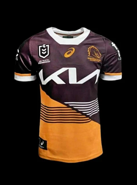 NEW 2024 NRL Broncos Jerseys RUGBY LEAGUE Brisbane Broncos Jersey KIDS ...