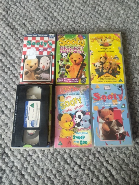 READ DESCRIPTION - Vintage Sooty Children’s VHS Tape Bundle Kids Video ...