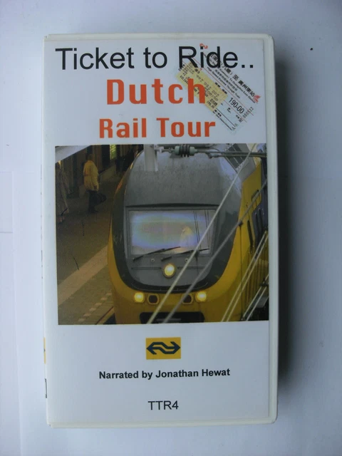 VHS TRAIN / Railway Video - TTR Ticket To Ride - Dutch Rail Tour EUR 5 ...