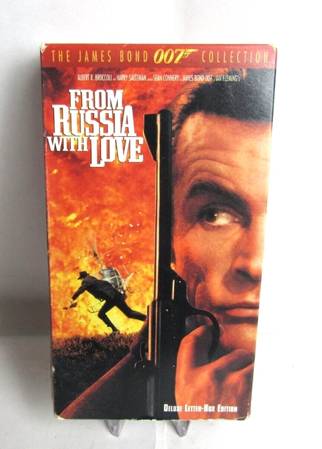 VHS FROM RUSSIA with Love James Bond 007 Sean Connery £4.68 - PicClick UK
