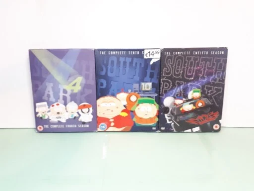 SOUTH PARK COMPLETE Season 4, 10 & 12 Box Sets - Animation Comedy TV ...
