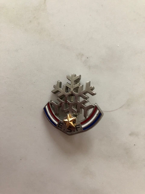 INSIGNE ESF SKI FLOCON 1ère Etoile EUR 5,00 - PicClick FR