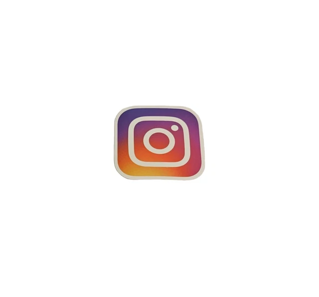INSTAGRAM LOGO STICKER Waterproof Decal For Laptop / Skateboard $3.98 ...