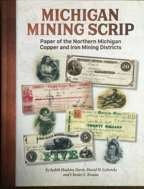 MICHIGAN MINING SCRIP Copper and Iron Mining Districts Highly ...