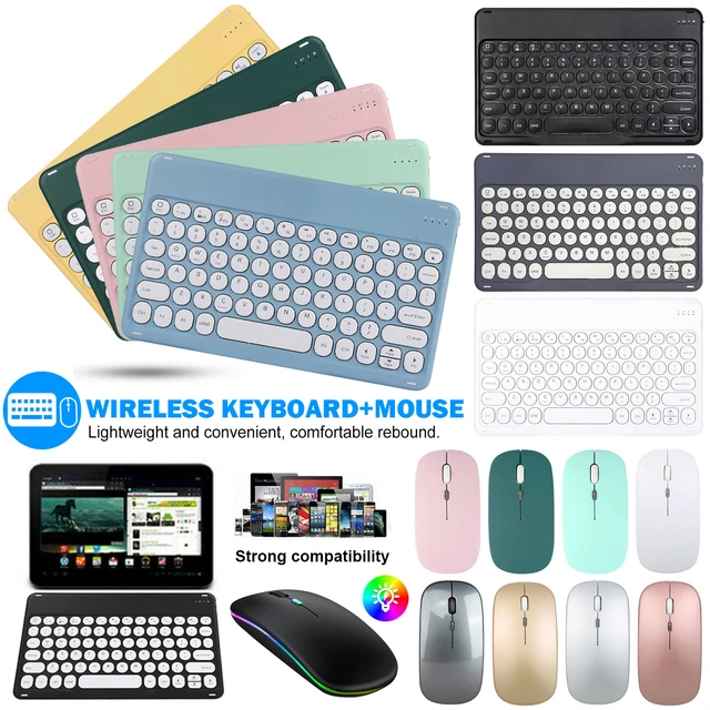 Wireless Keyboard And Mouse Combo Ultra Thin Silent Wireless Mouse Colorful Eur 22 62 Picclick Fr