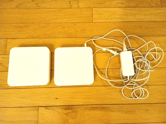 APPLE WIRELESS A1143 AirPort Express Extreme Wi-Fi Router Base Stations ...