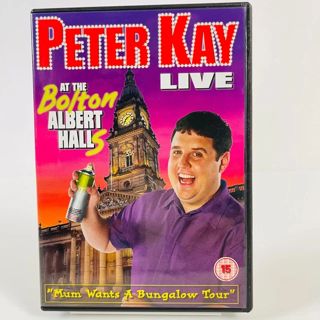 PETER KAY - Live At The Bolton Albert Halls (DVD, 2004) Comedy Region 4 ...