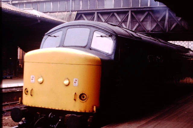 1980S BRITISH RAIL BR Diesel Loco Leicestershire Railway Slide 1870 £3. ...