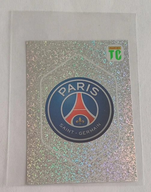 IMAGE STICKER CROMO Ecusson Badge Logo PSG Paris n°214 Panini Top Class ...