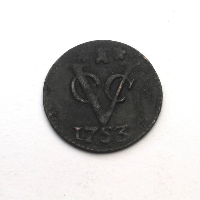 1753 VOC - 1 Duit - Netherlands Dutch East Indies - Copper Coin £18.00 ...