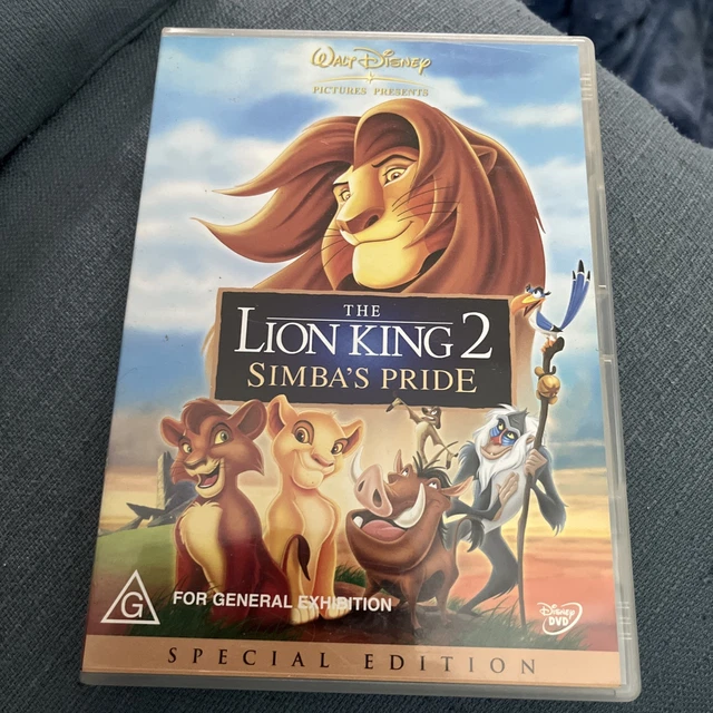 THE LION KING 2-Simba's Pride (DVD, 1998) $6.00 - PicClick AU
