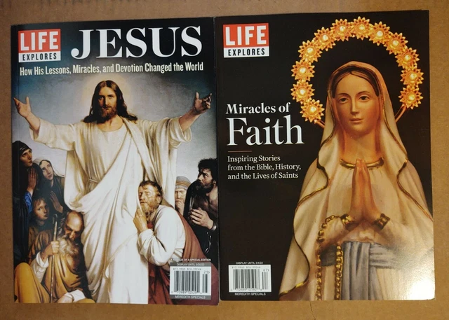 LIFE MAGAZINE JESUS MIRACLES OF FAITH 2022 SPECIAL EDITION BIBLE ...