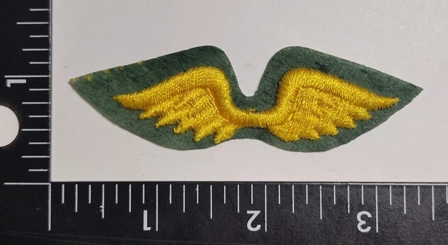 GIRL SCOUT WINGS Uniform Patch 1980's High Quality Original Athletic ...