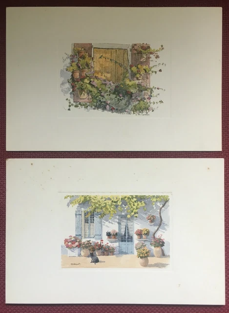 COPPIA DI CARTOLINE tema bucolico EUR 1,50 - PicClick IT