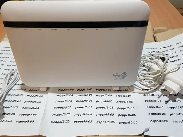 MODEM ZYXEL WIND 3 tre WI-FI 6 Hub Adsl Fibra DX5401 - SER. S214 ...