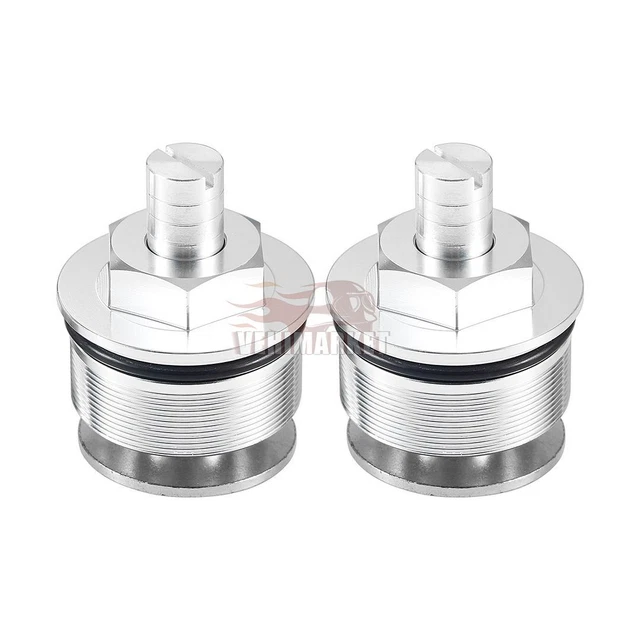 BOUCHON DE FOURCHE Fork Caps Pour Honda CBR400R 2016-2018 NC47 51454 ...