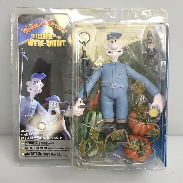 WALLACE & GROMIT Wallace Figure Curse Of The Were Rabbit Sealed ...