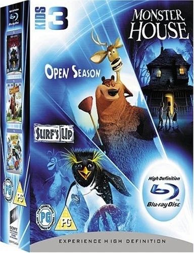 MONSTER HOUSE/OPEN SEASON/SURF'S Up (Triple Pack) (Blu-ray) £77.87 ...