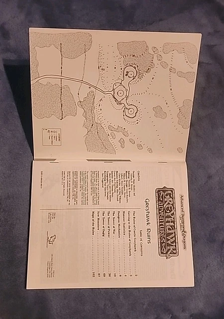 DUNGEONS AND DRAGONS 2nd Edition Greyhawk Adventures Greyhawk Ruins ...